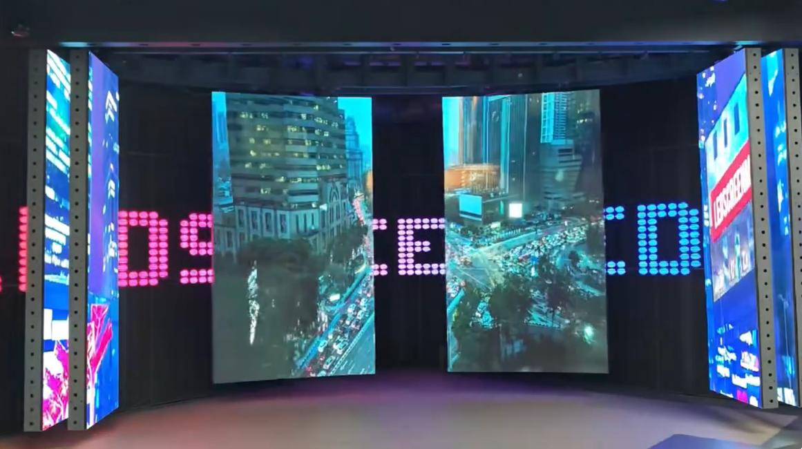 Kinetic Moving LED Screen Project - LEDSCREENMEDIA